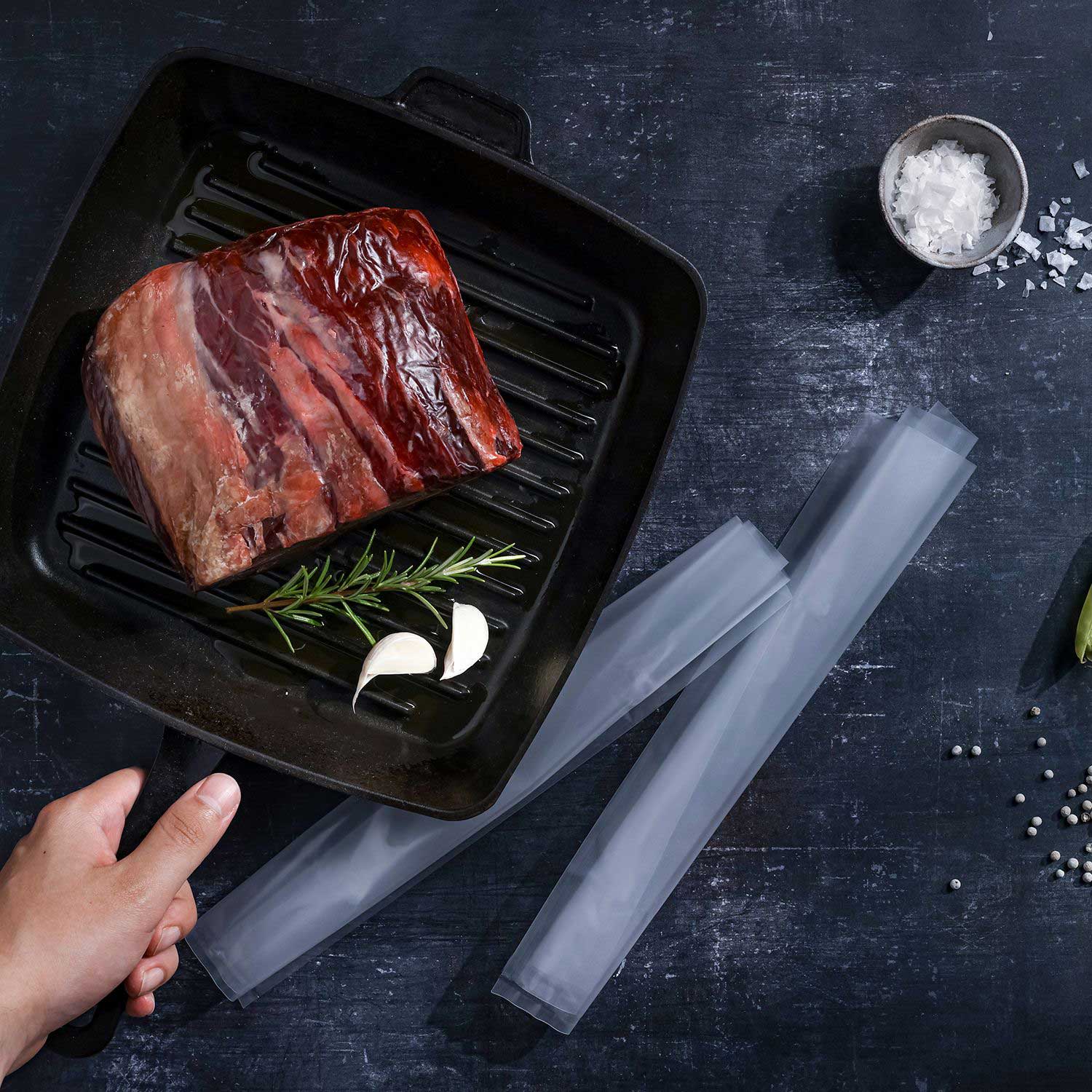 Lava dry aging bags and rolls + easy dry aging at home